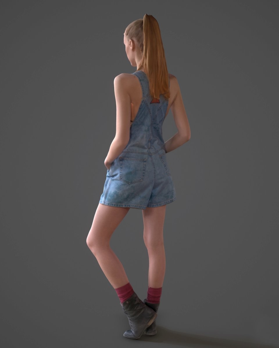 3d female realistic