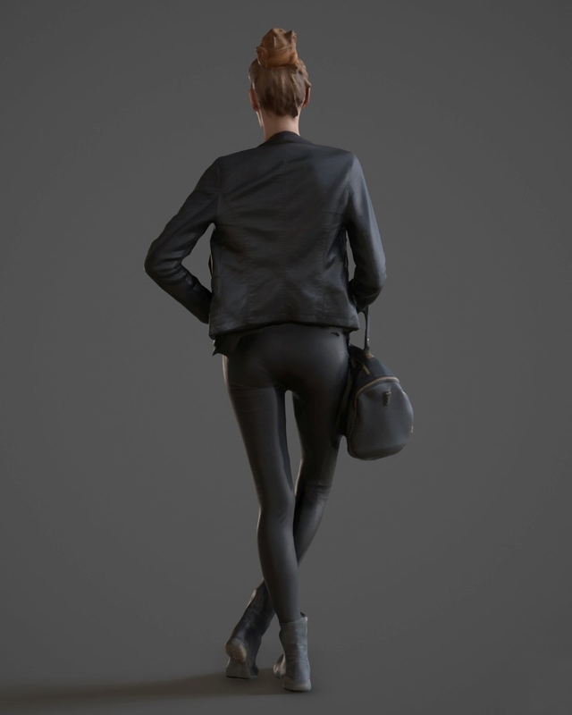 Female Realistic 3d Model