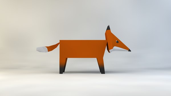 fox 3d c4d