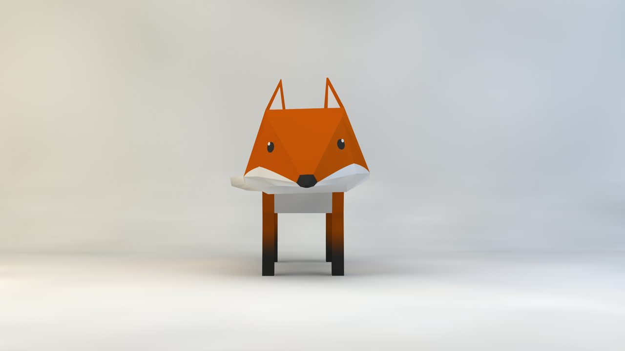 fox 3d c4d