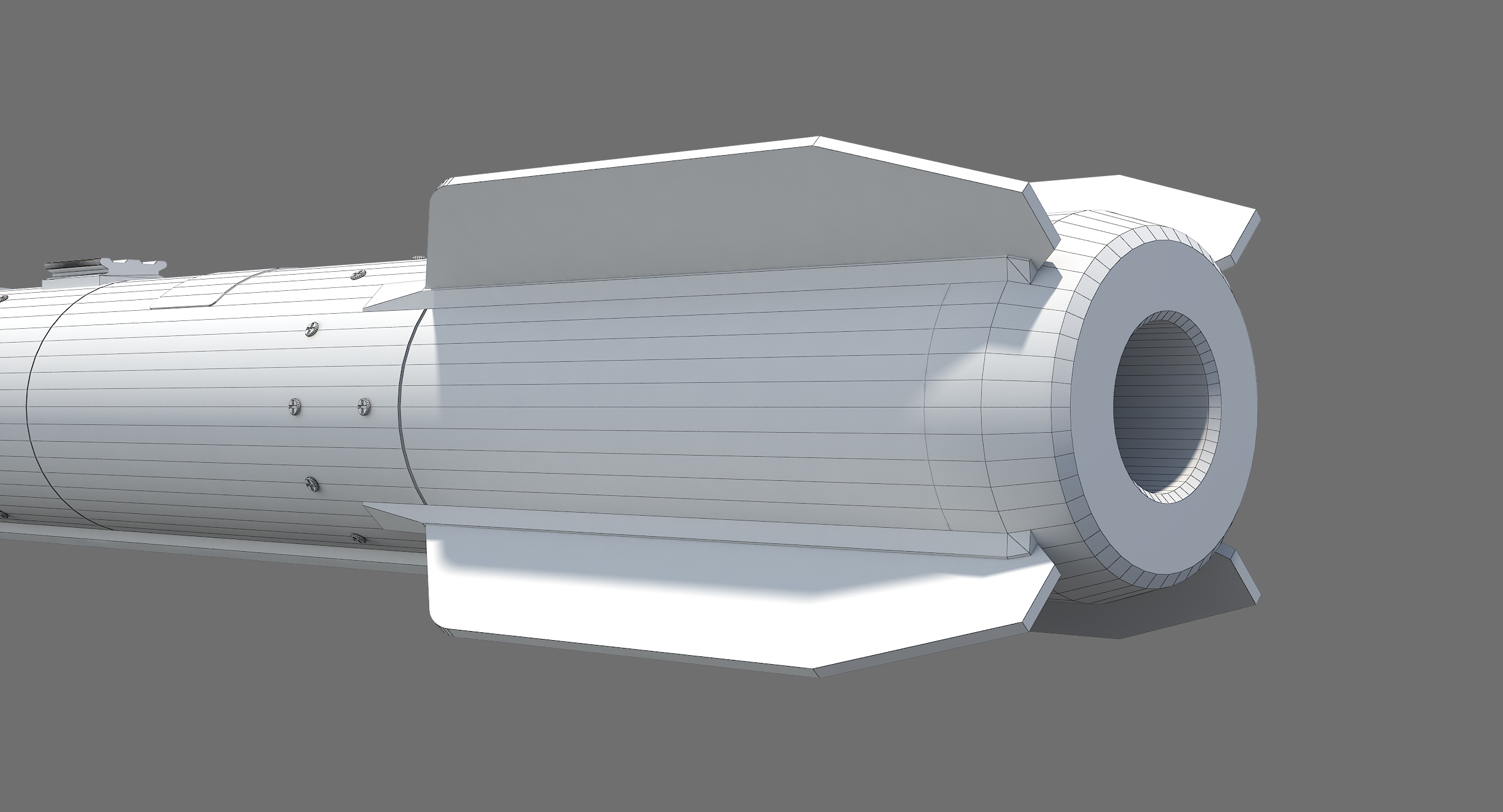 3d model agm-114 hellfire missile