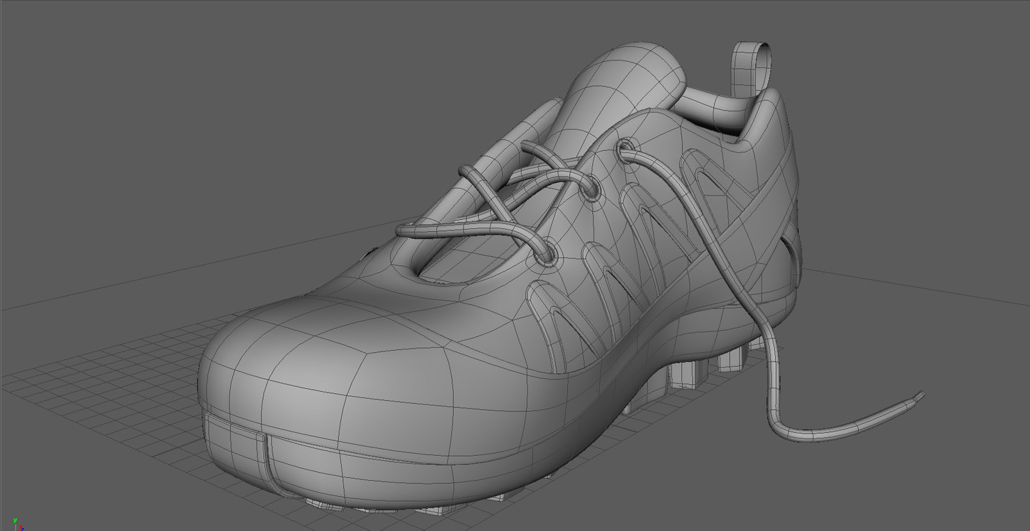 3d sports shoe model