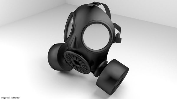 Gas Mask Blender Models for Download | TurboSquid
