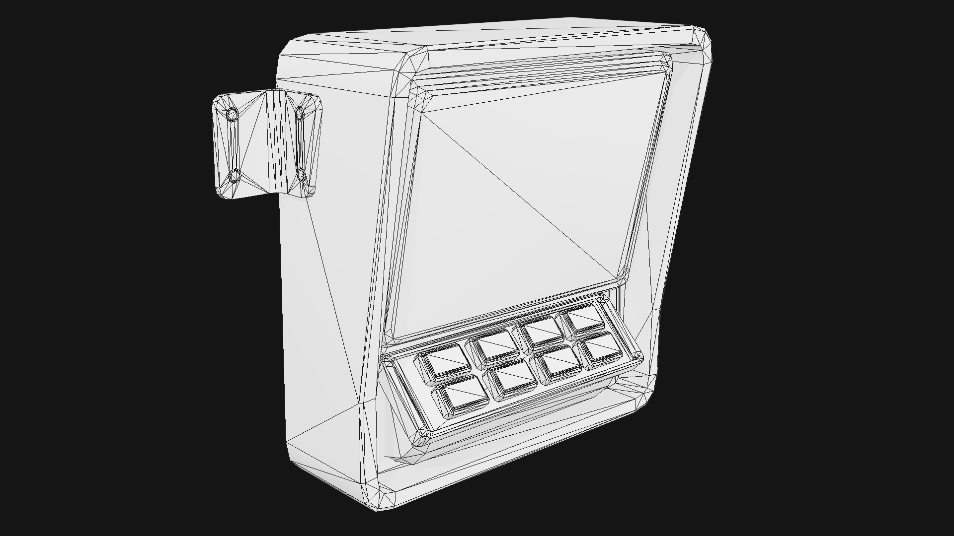 terminal console 3d model