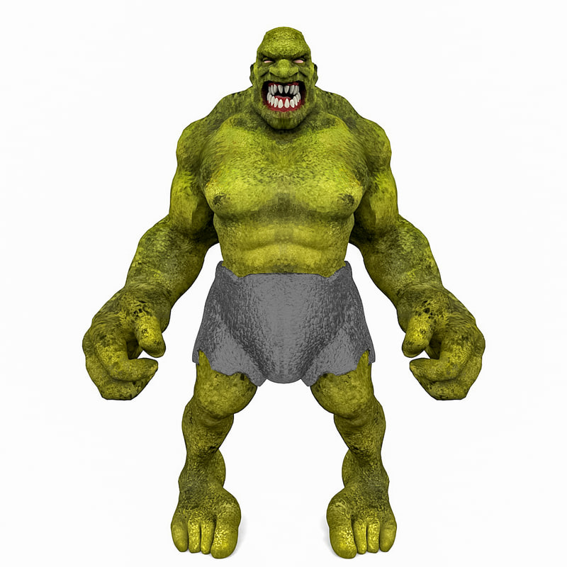 3d troll model