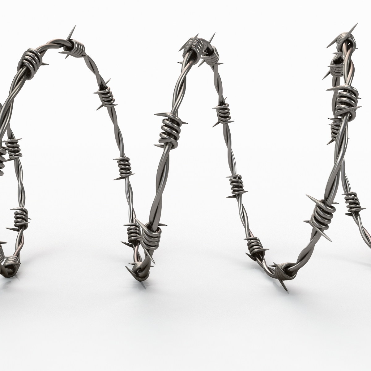 barbwire barb wire 3d model