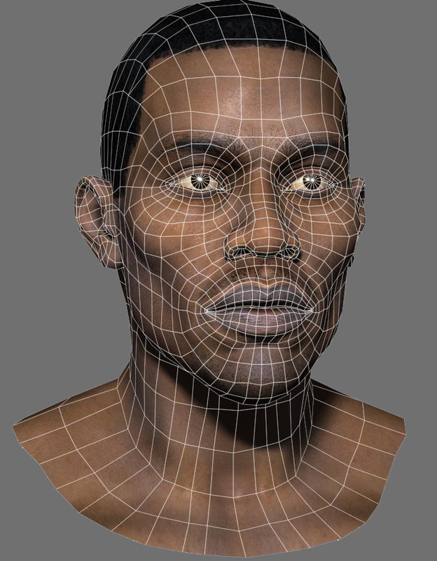 3d model morph target heads