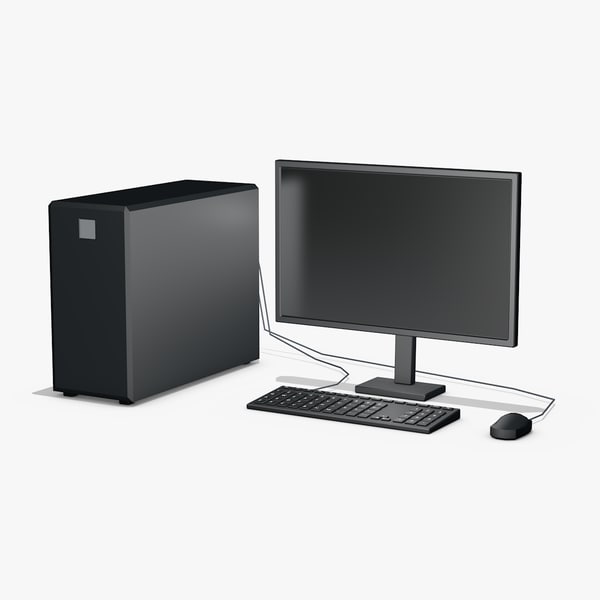 Desktop Computer 3D Models for Download | TurboSquid