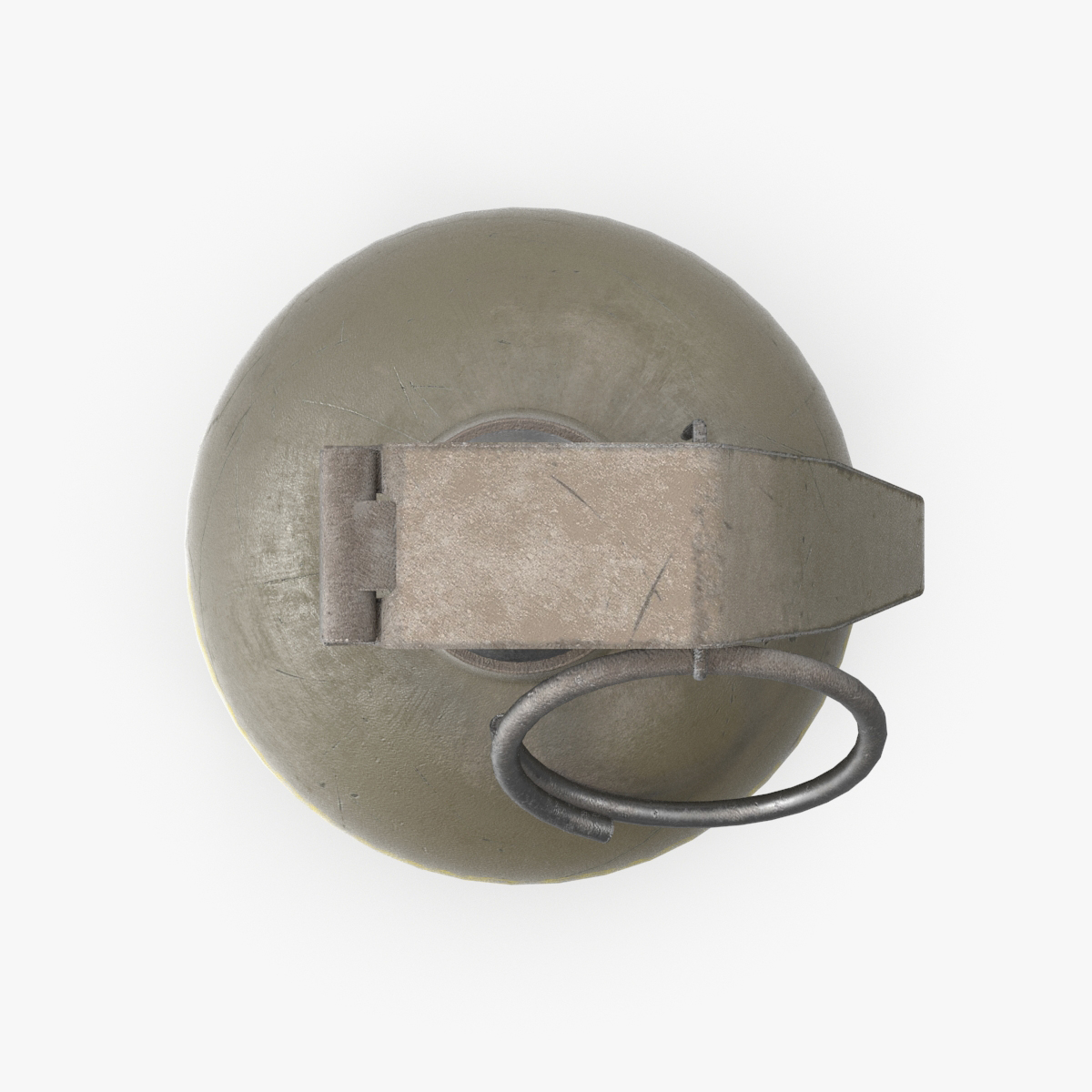 3d model m67 hand grenade