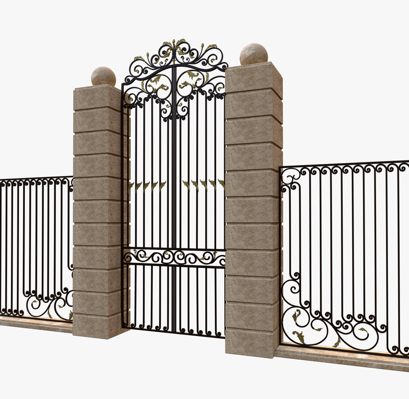 3d Model Classic Door