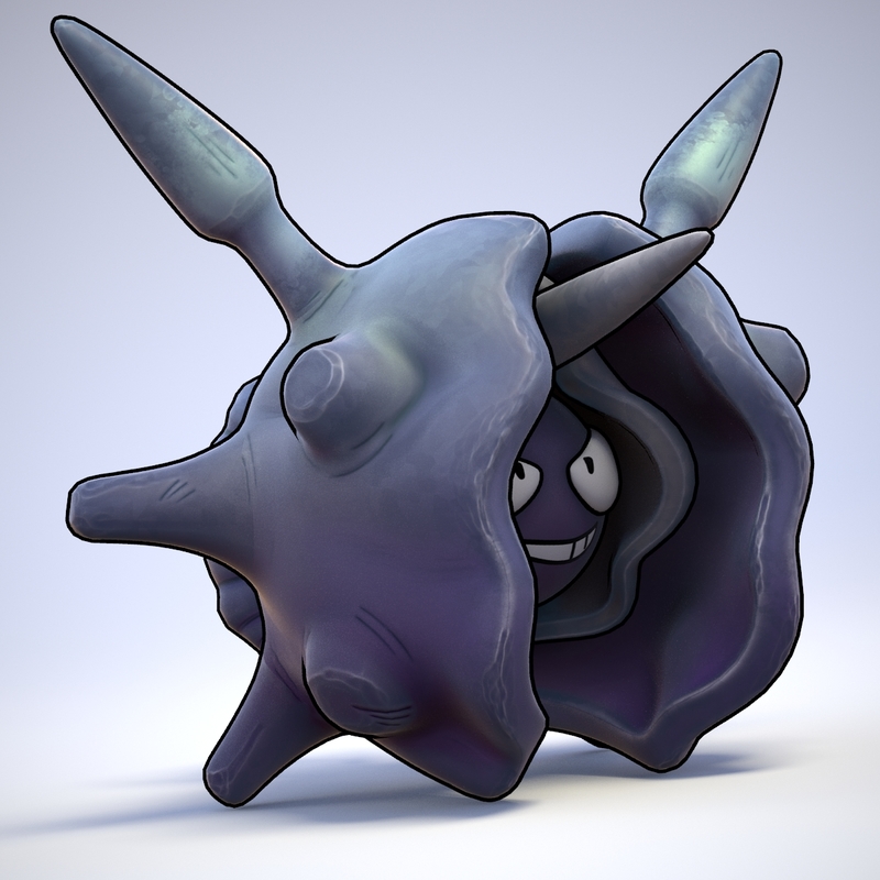 Pokemon Cloyster Modelo 3D - TurboSquid 1095871