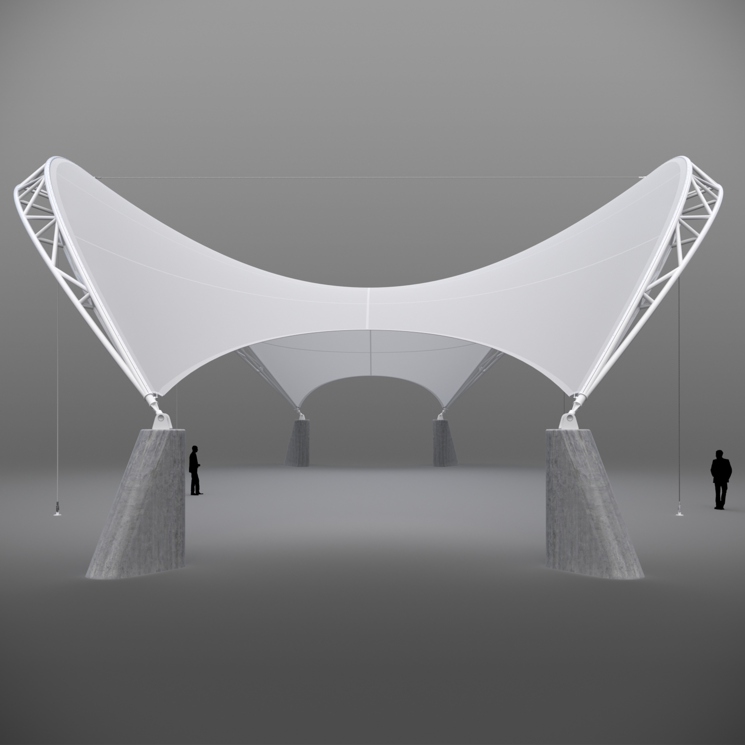 tensile membrane canopy max