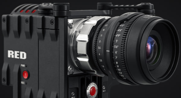 3d red epic camera 3 model