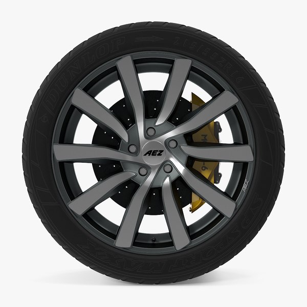 modelo 3d AEZ Reef Disk Car Wheel - TurboSquid 1096039