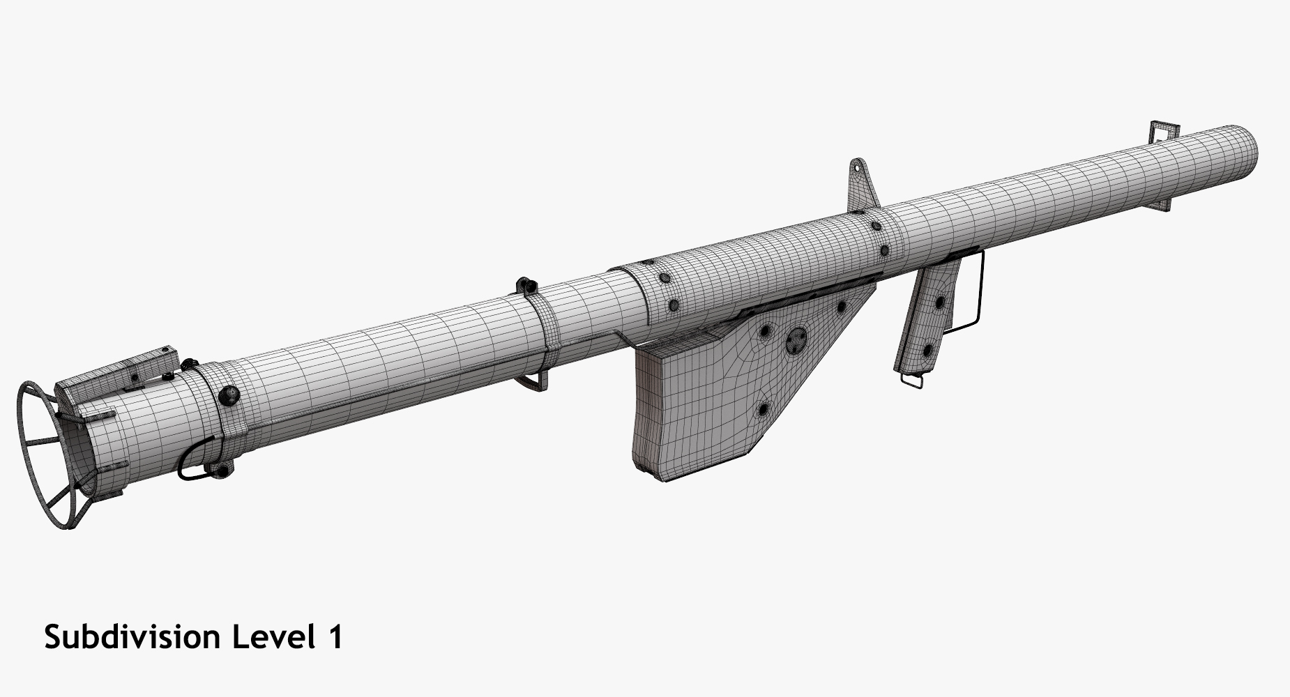 3ds max bazooka m1