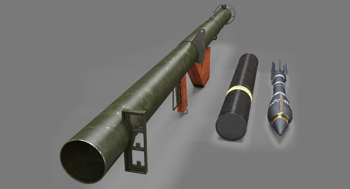 3ds max bazooka m1