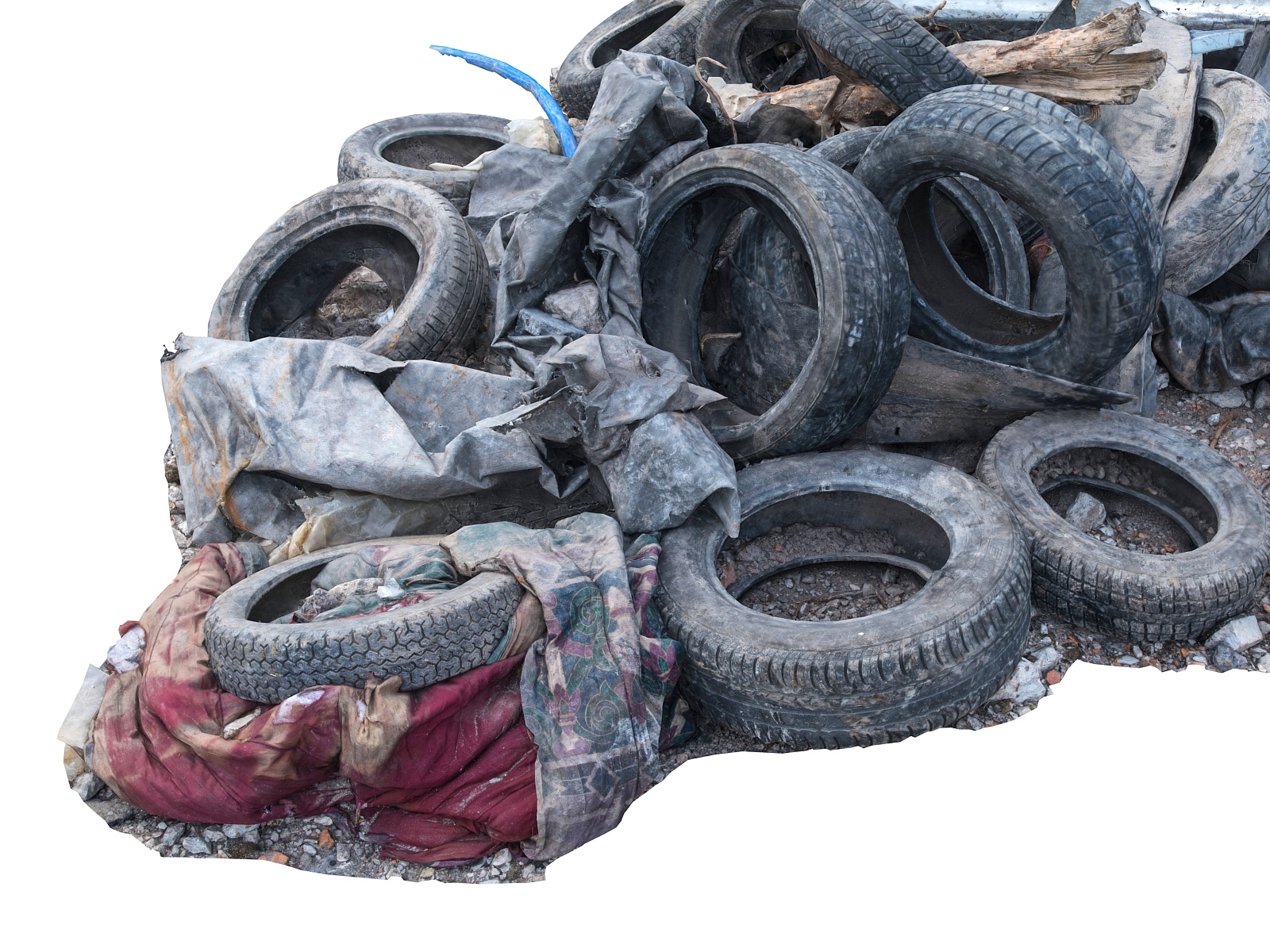 tire garbage 16k 3d max