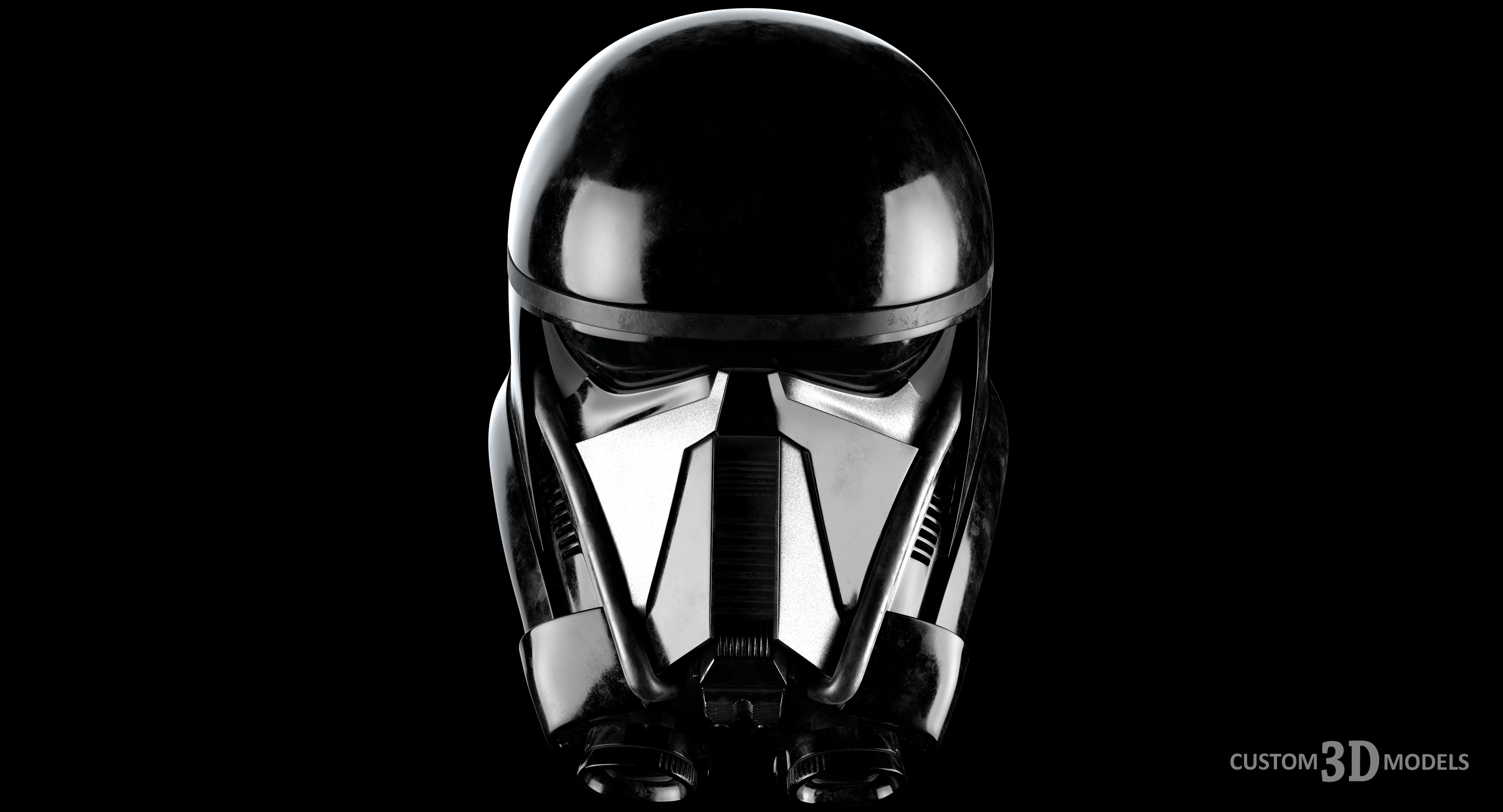 3d death trooper helmet