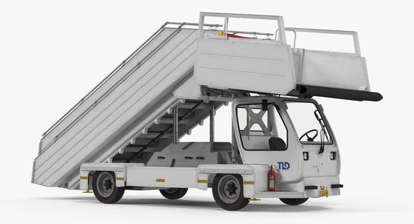 passenger steps car tld 3d c4d