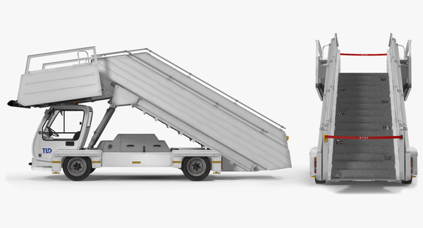 passenger steps car tld 3d c4d