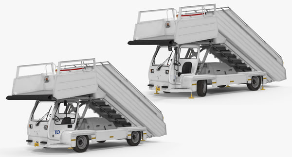 passenger steps car tld 3d c4d