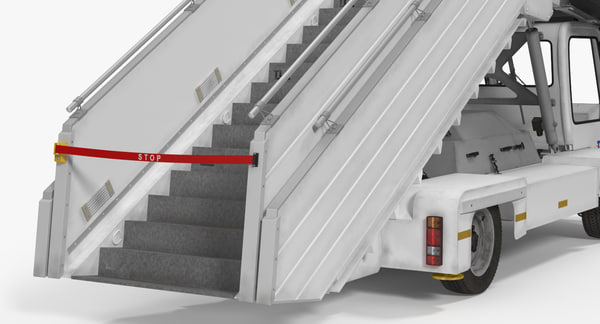 passenger steps car tld 3d c4d