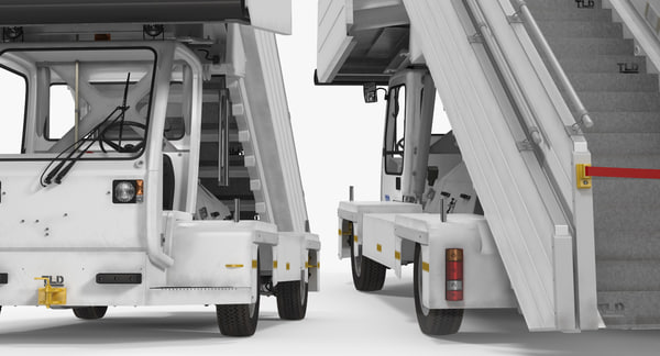 passenger steps car tld 3d c4d