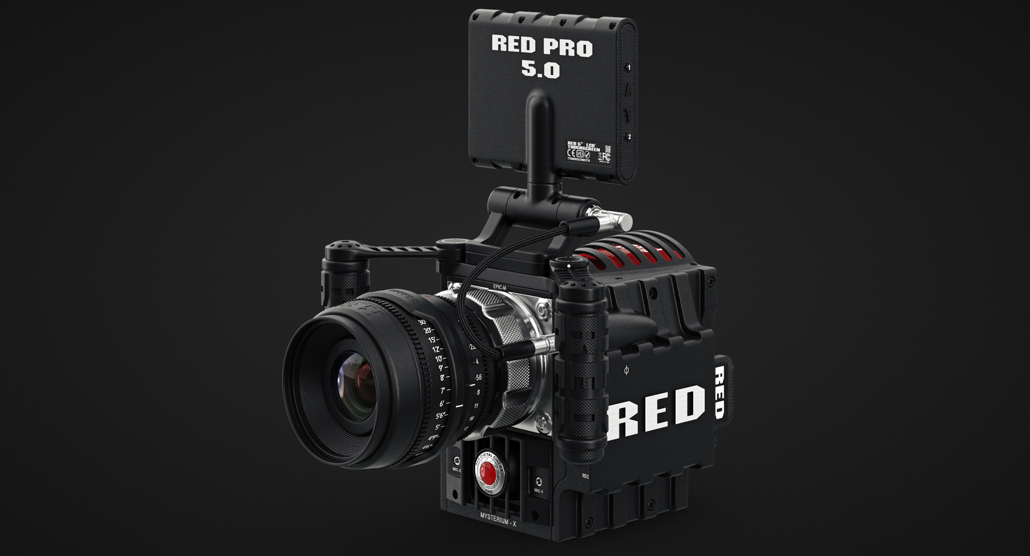 x red epic camera