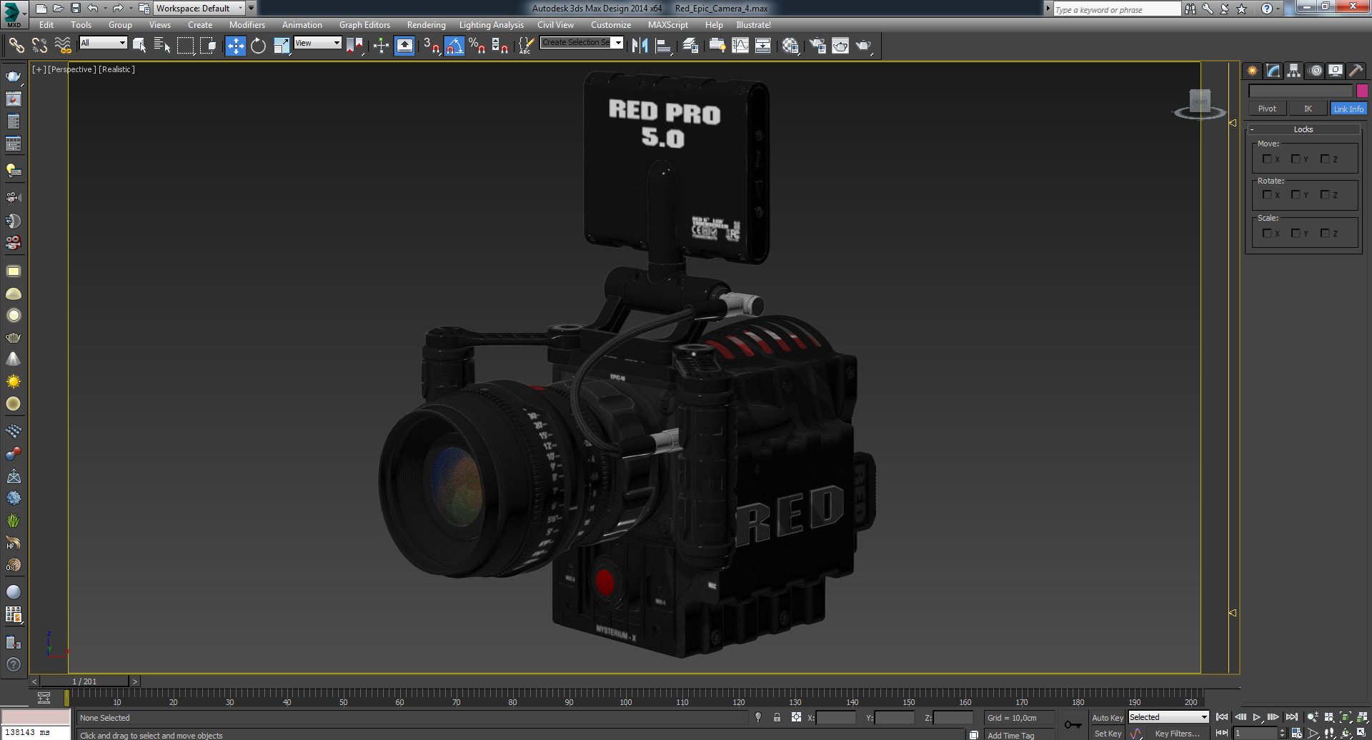 x red epic camera