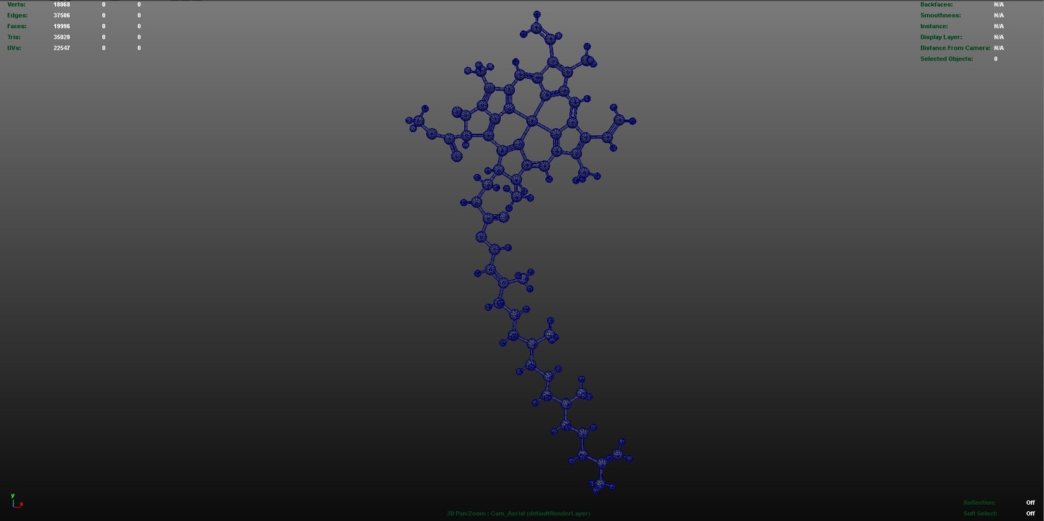 3d chlorophyll structure