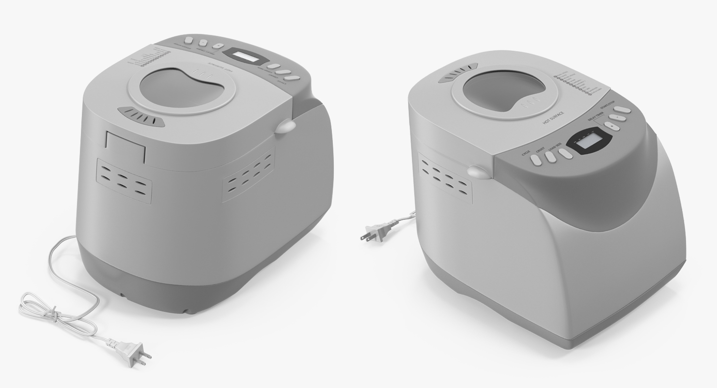 Bread Maker Generic 3d Model