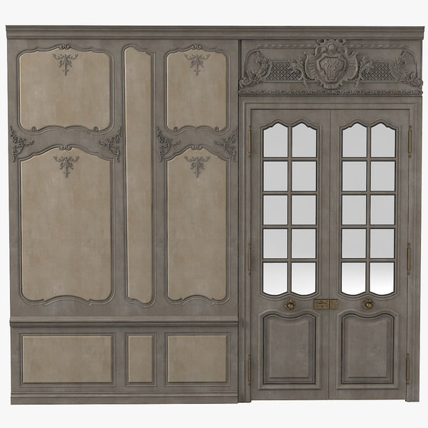 3d model of plaster ceiling medallion