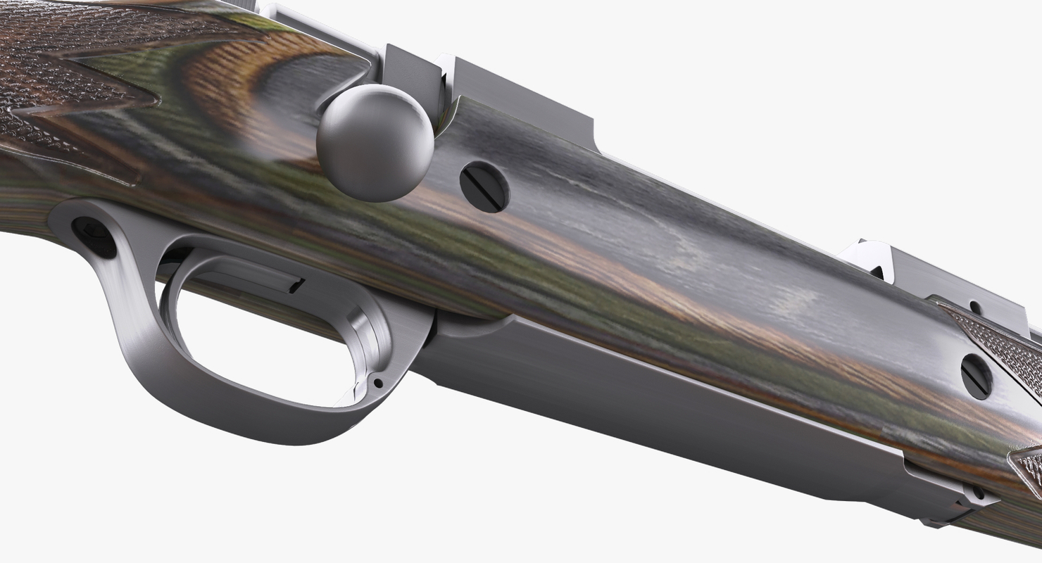 3d model ruger guide gun set