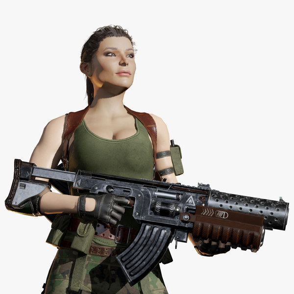 Free 3D Futuristic-Gun Models | TurboSquid