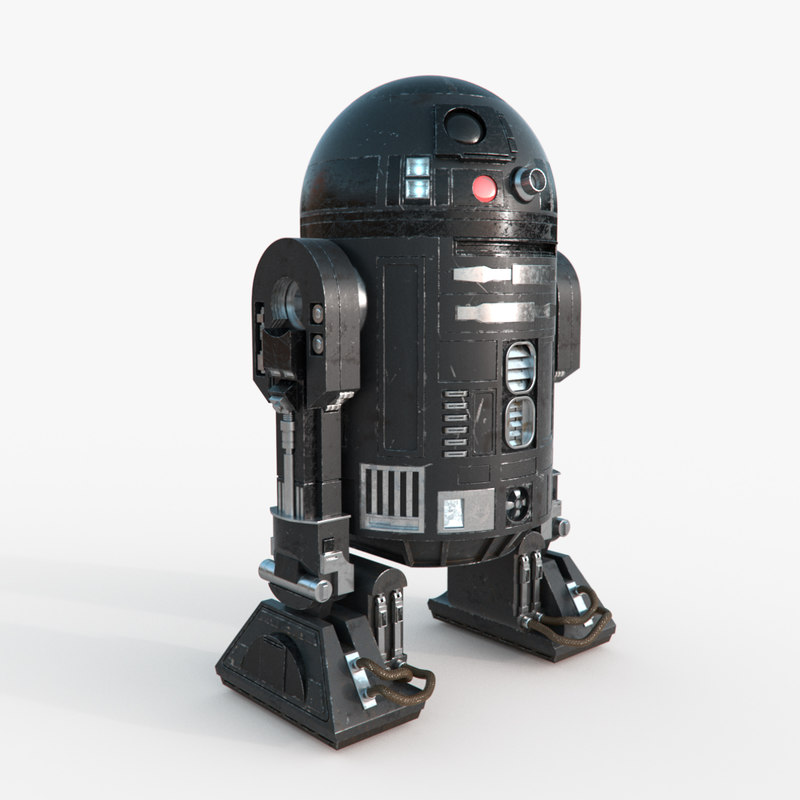star wars k-2so c2-b5 3d model