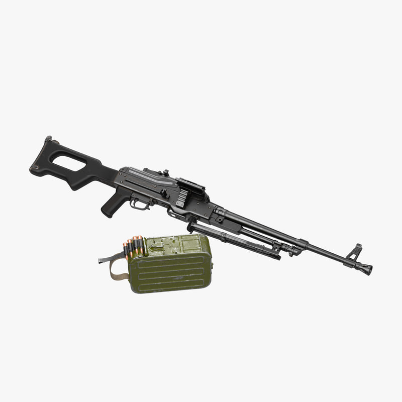 max machine gun pkm ammunition box