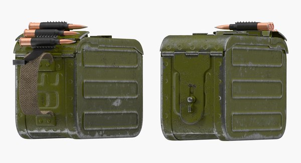 3d pkm 100 ammunition box