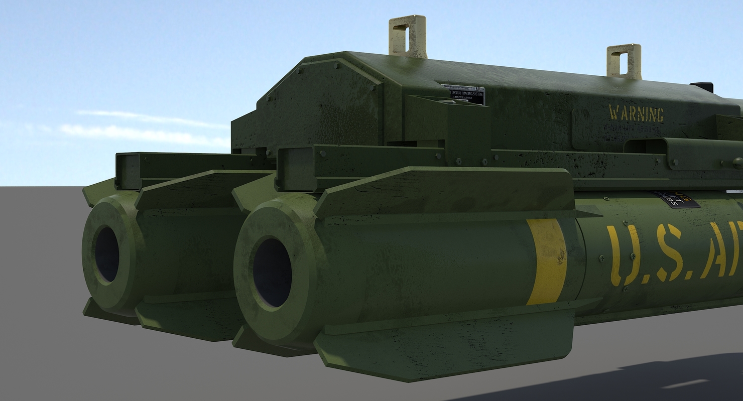 3d agm-114 hellfire missile