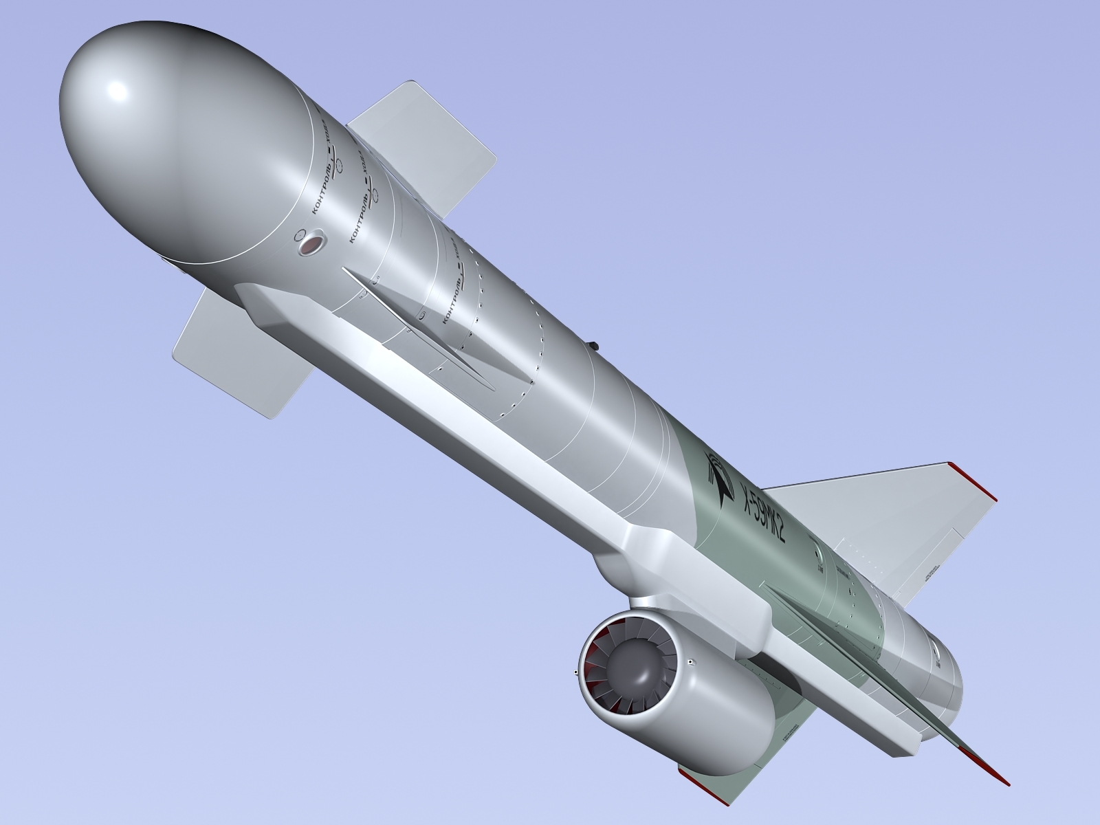 Pocisk Kh-59MK2. Model 3D - TurboSquid 1097525