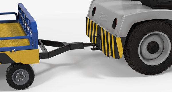 3d airport tug clark ct30