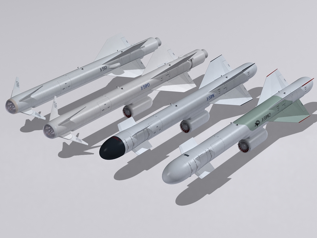 3d 3ds kh-59 family missile