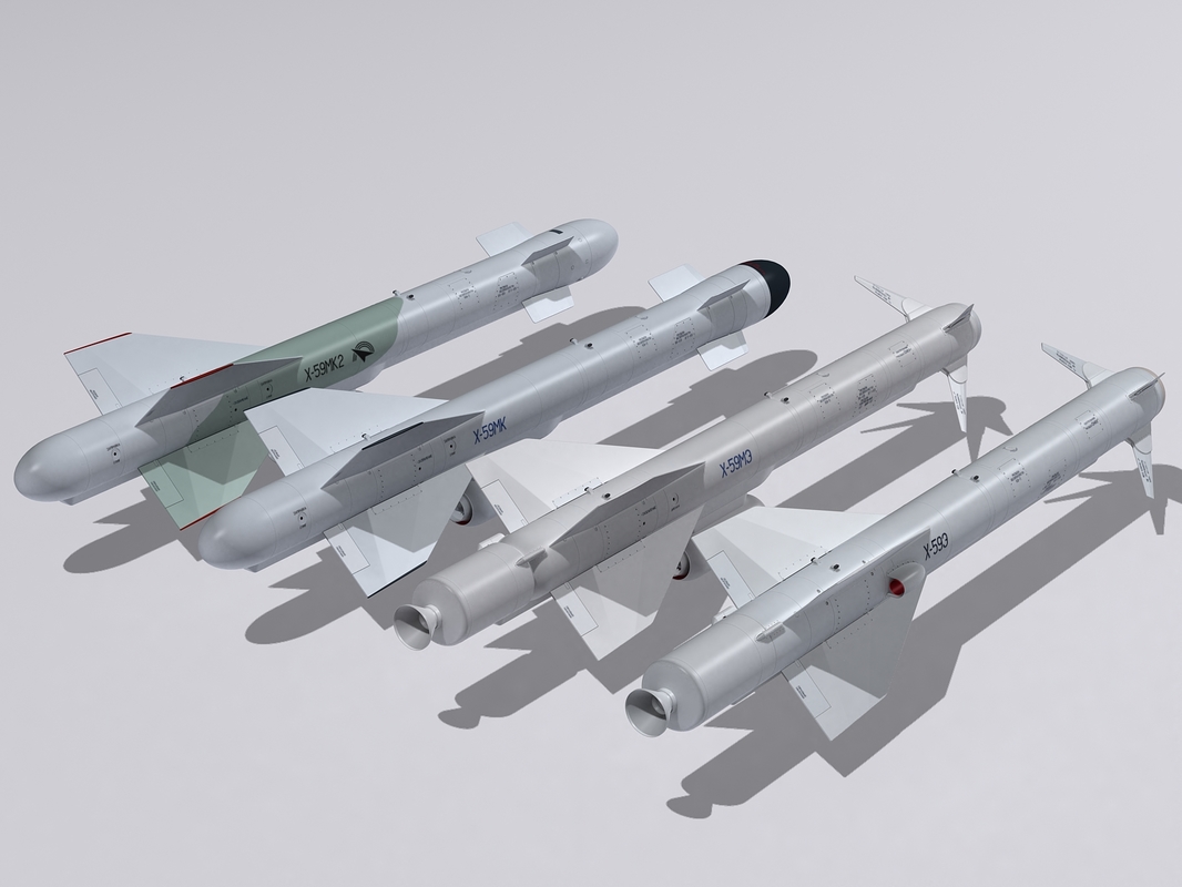 3d 3ds kh-59 family missile