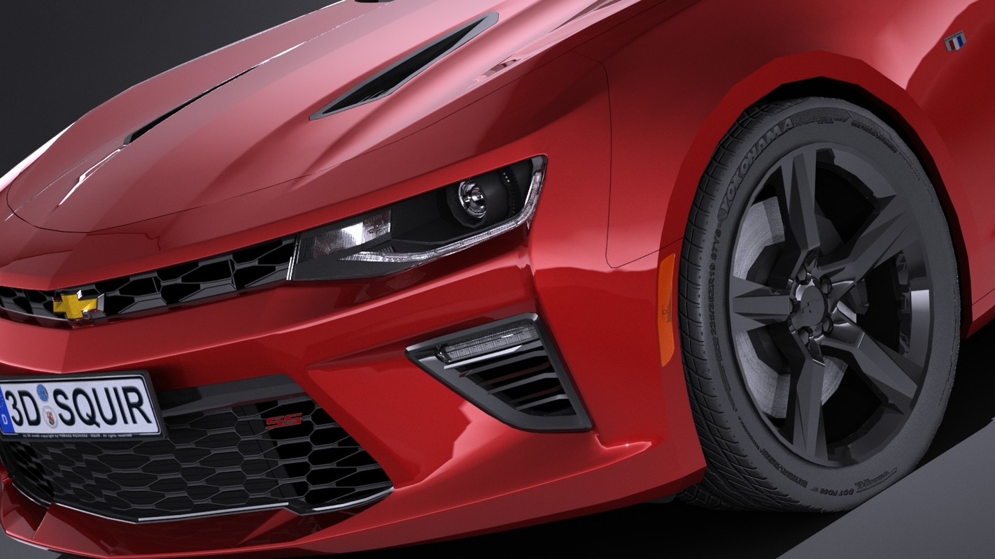 hq chevrolet camaro 3d 3ds