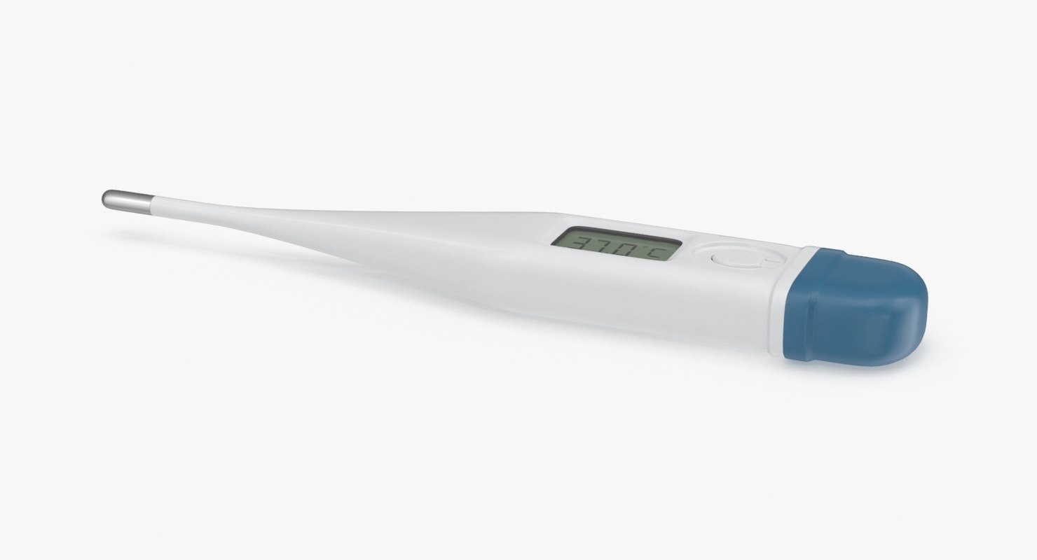 3d max digital thermometer