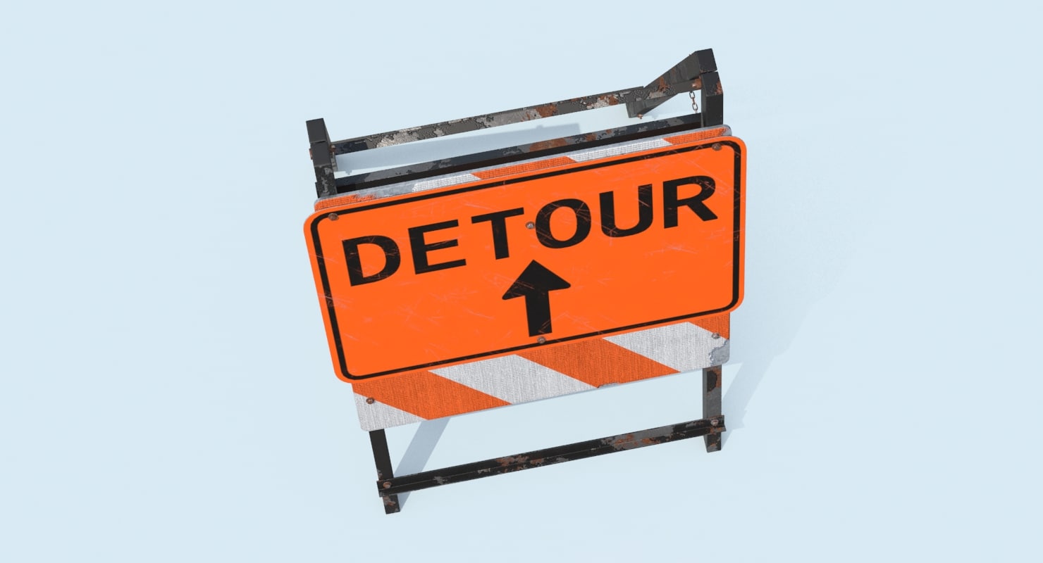 3d sign construction work