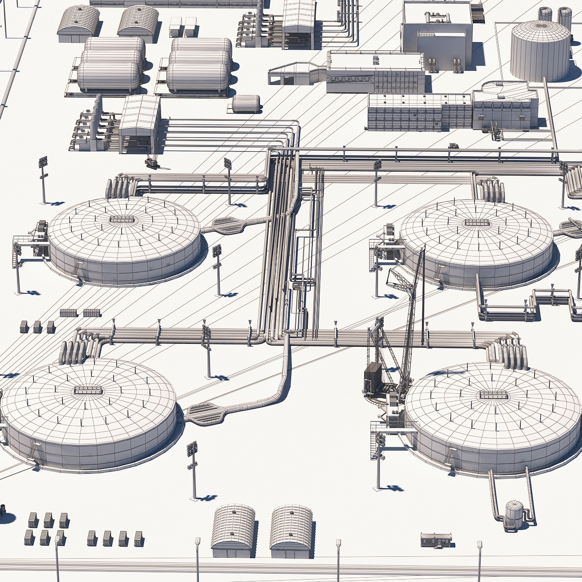 3d lng terminal port