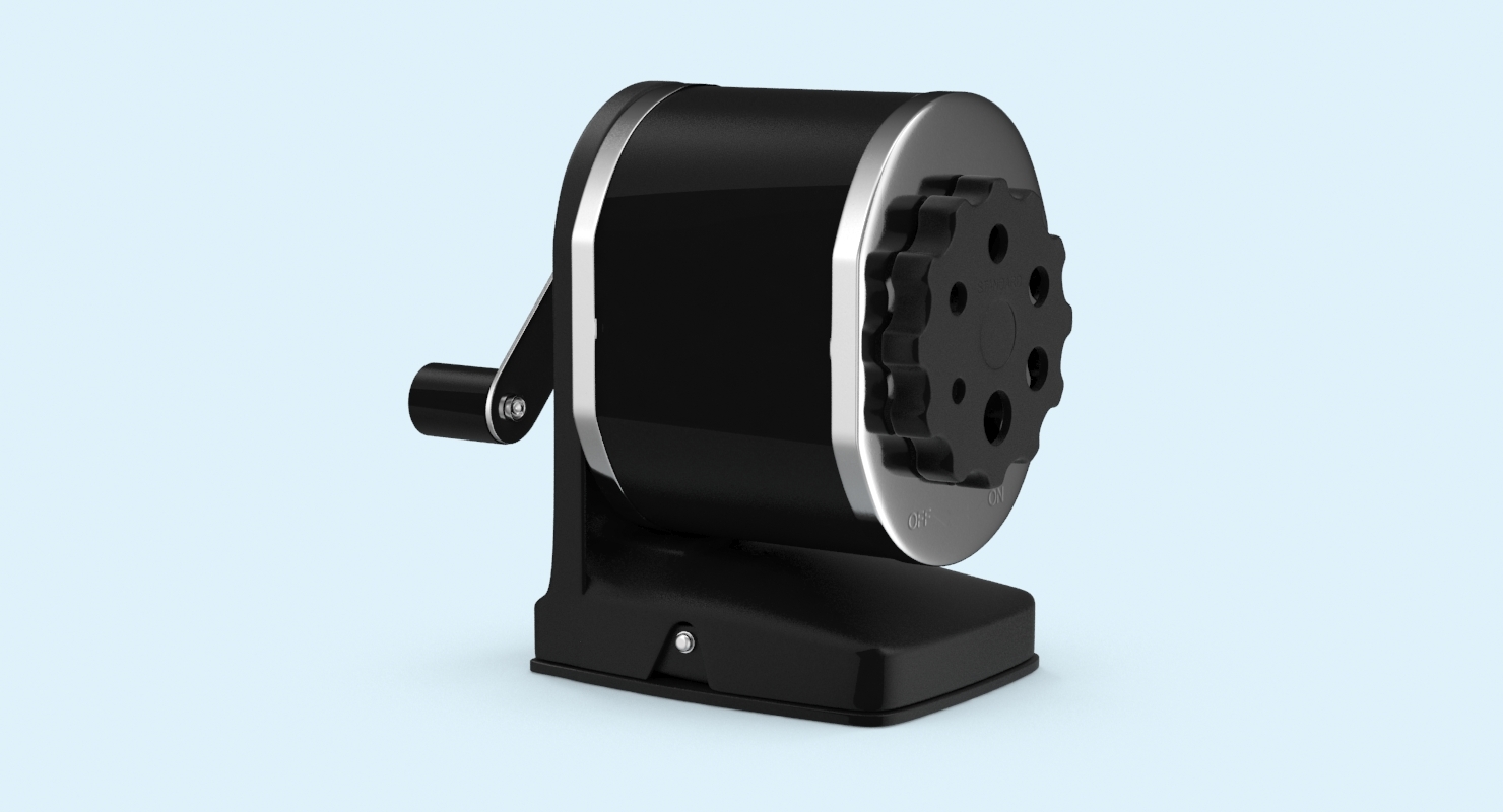 3d pencil sharpener