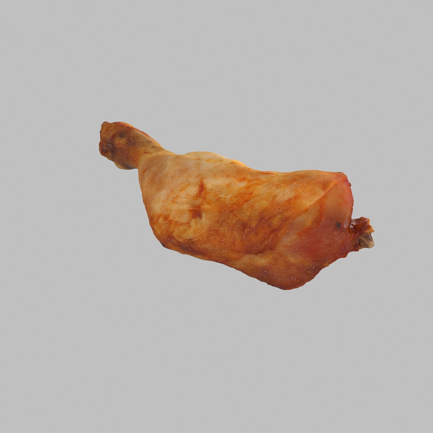 roasted chicken leg 3d model