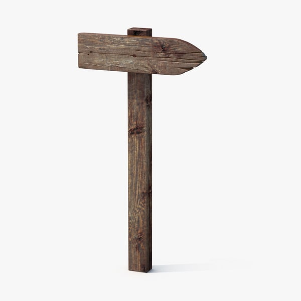 wooden arrow signs max