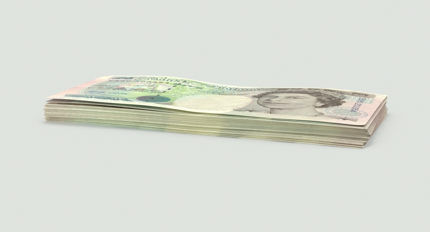 5 pound note stack max